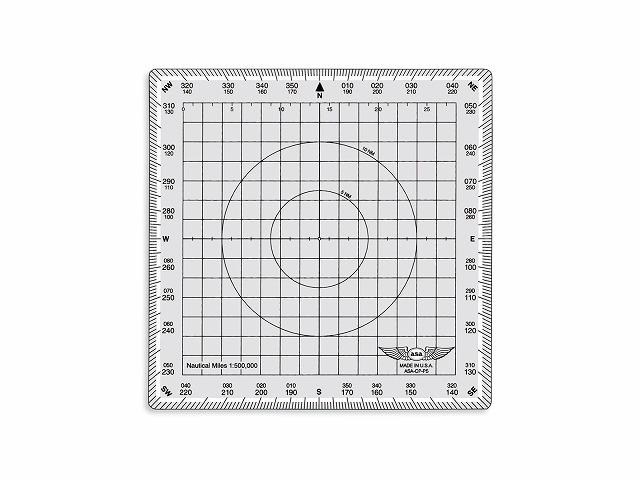 【楽天市場】ASA SQUARE PLOTTER ASA-CP-P5 プロッター 航法定規 パイロット用品：SKY LIFE with FLYING DOG