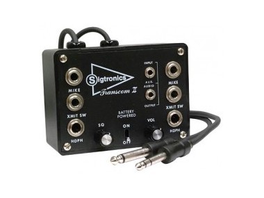 【楽天市場】SIGTRONICS TRANSCOM 2 PORTABLE INTERCOM SPO-22 2人用 インターコム スタンダード ...