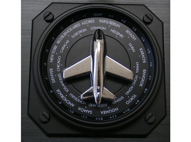 【楽天市場】【Boeing World Timer with Plane】 ボーイング ワールドタイム デスククロック （計器 飛行機 航空 ...