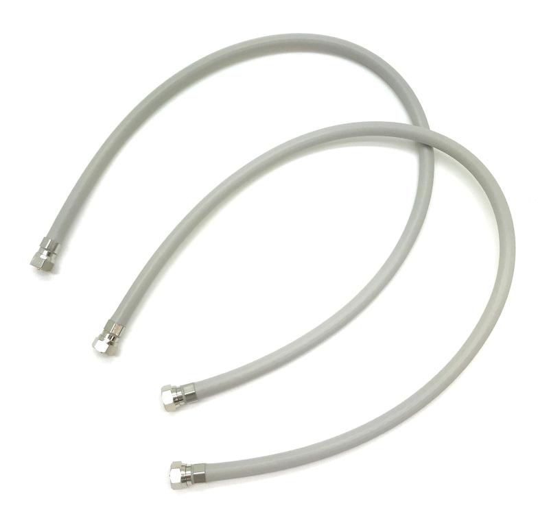 【楽天市場】二幸電気工業 アンテナケーブル 0.5m 2本セット 薄灰 [ 5C-FB/F型プラグ ストレート ] 4K 8K BS CS ...