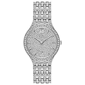 【楽天市場】【中古】【輸入品・未使用】Bulova レディースアナログクォーツ腕時計 ステンレススチールストラップ シルバー 16 (モデル ...