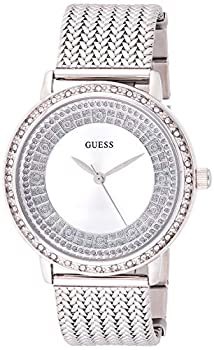 【楽天市場】【中古】【輸入品・未使用】GUESS W0836L2 ウィロー 35mm スチール ブレスレット&ケース クォーツ シルバートーン ...