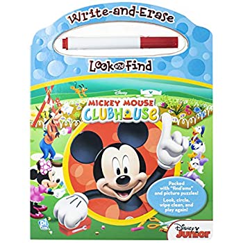 【楽天市場】【中古】【非常に良い】Disney - Mickey Mouse Clubhouse - Write-And-Erase Look ...