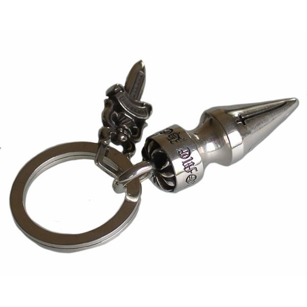 【楽天市場】CHROME HEARTS LARGE SGL SPIKE DAGGER KEY RING クロムハーツ ラージ SGLスパイク ...