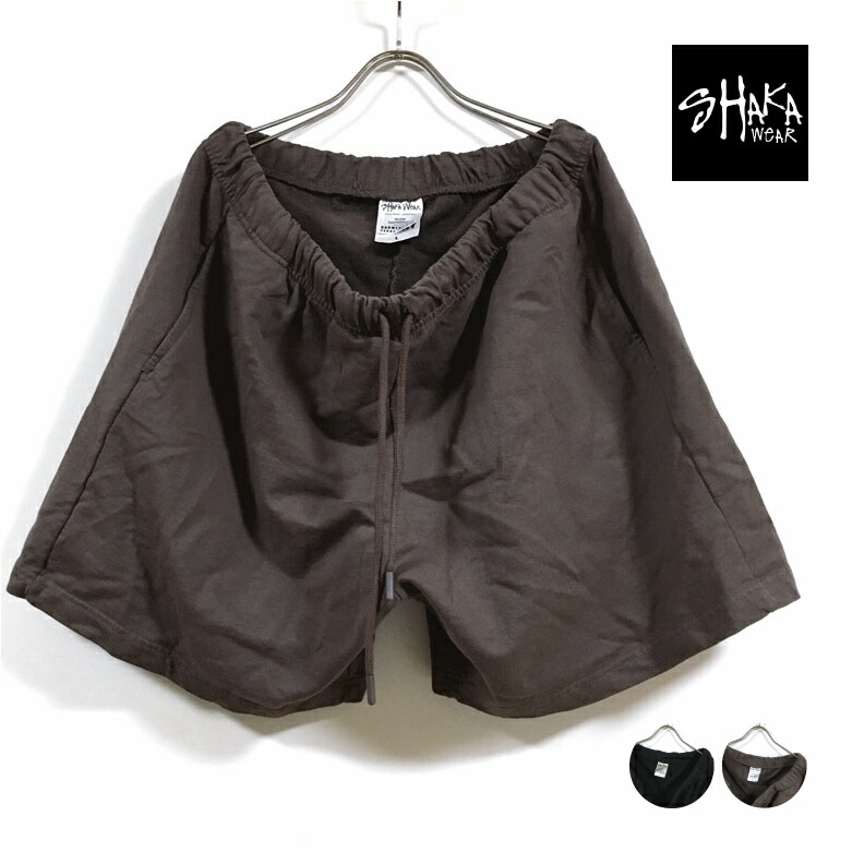 【楽天市場】SHAKA WEAR シャカウェア Garment Dye Terry Shorts スウェット ハーフパンツ 無地 メンズ ...