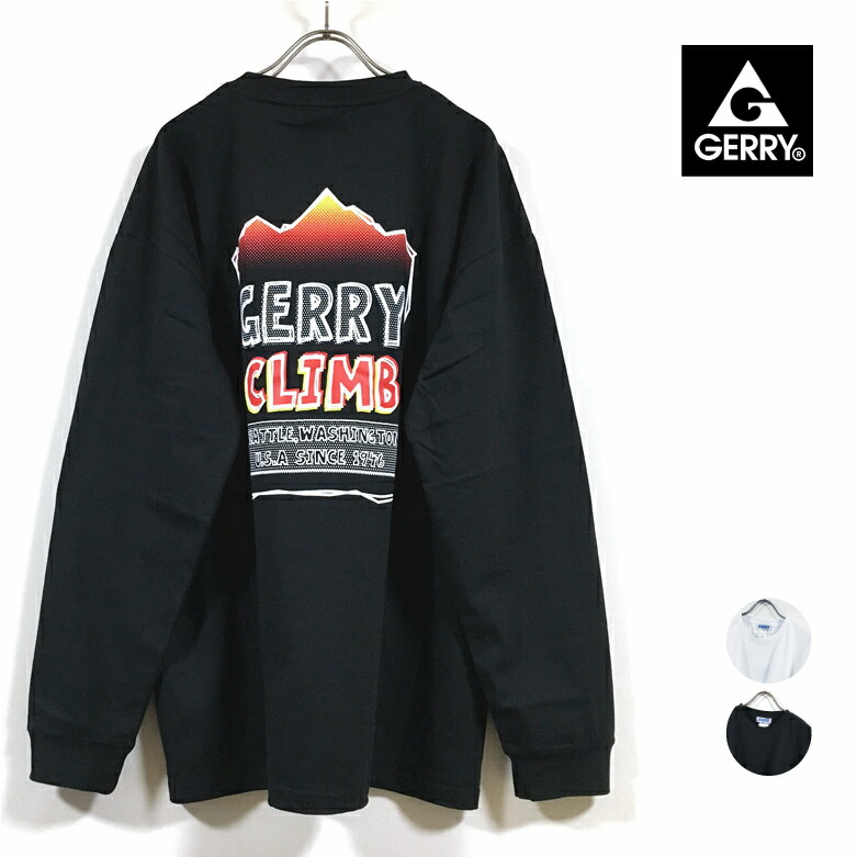 【楽天市場】GERRY ジェリー MT 手書き風 ロゴ ビッグシルエット 長袖 Tシャツ メンズ 【 送料無料 】 クルー トップス ロンT ストリート系 ワーク アウトドア キャンプ ...
