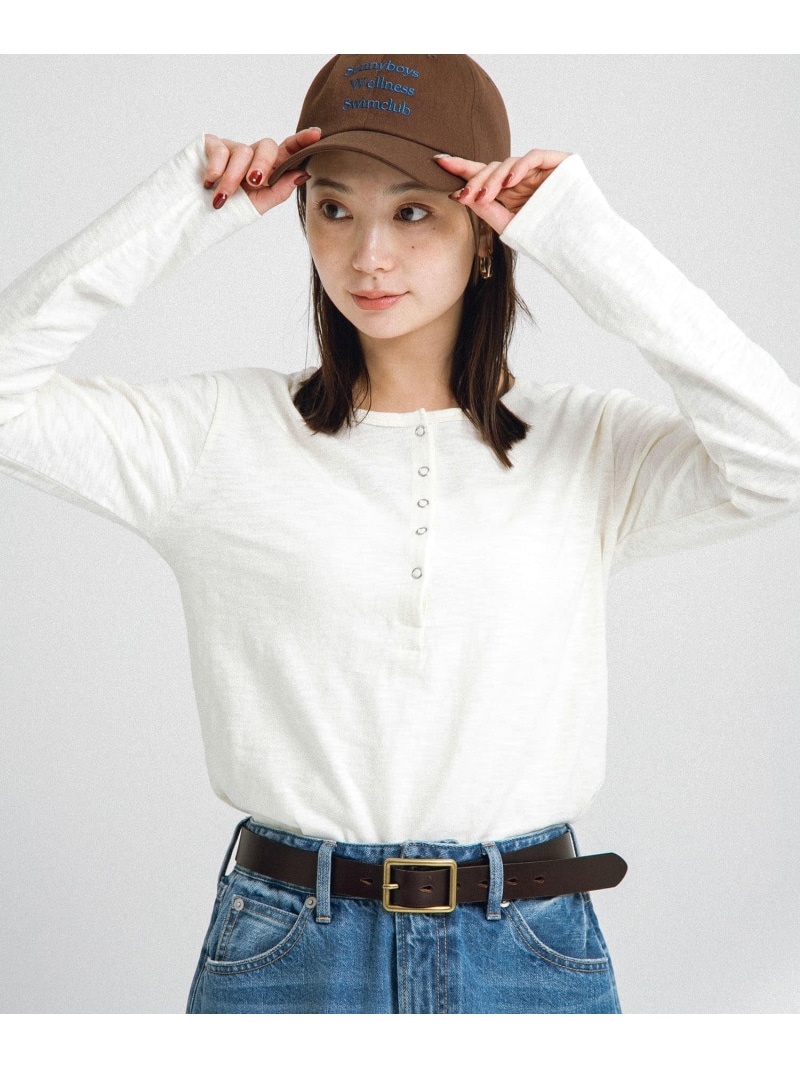 【楽天市場】【SALE／20%OFF】スラブヘンリーネックプルオーバー Sonny Label サニーレーベル トップス カットソー・Tシャツ ホワイト グレー ピンク【RBA_E ...