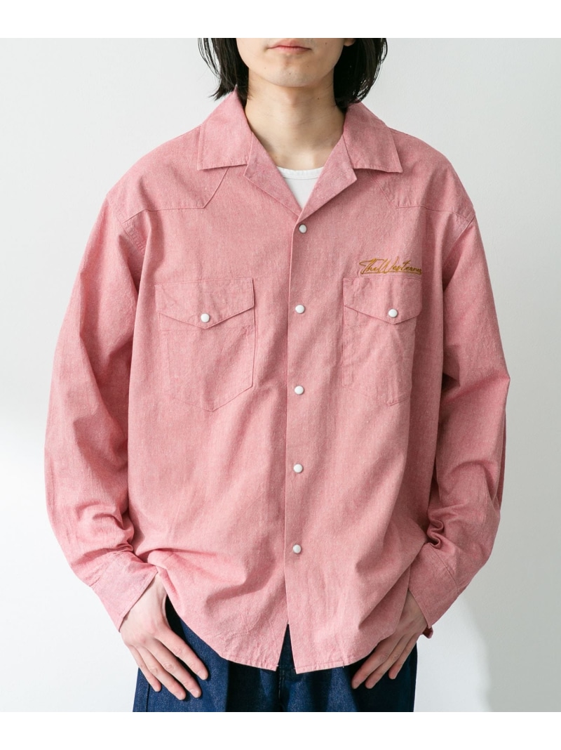 【楽天市場】【SALE／50%OFF】『別注』ELY*Sonny Label 開襟シャンブレーシャツ Sonny Label サニーレーベル ...