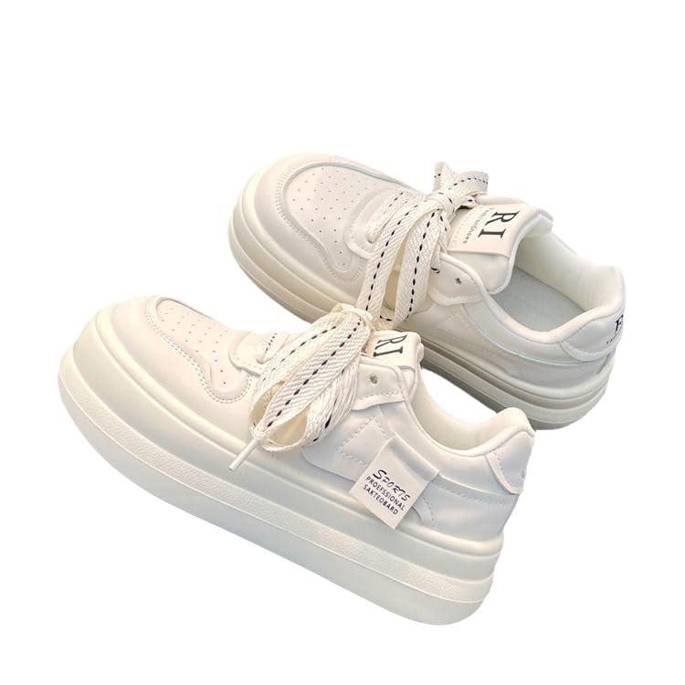 【楽天市場】[FleurUneffe] 靴 23 23.5 24 CM スニーカー レディース 白スニーカー 白靴 シューズ ローカット モテる おしゃれ ダンス HIPHOP 韓流 K ...