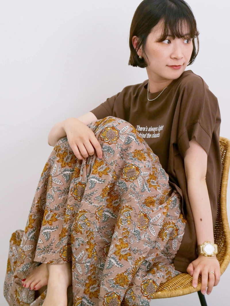 【楽天市場】【SALE／59%OFF】【Made in India】花柄ボイルギャザースカート Samansa Mos2 blue サマンサモスモス スカート その他のスカート ブルー ...