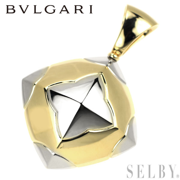 【楽天市場】【中古】 ブルガリ K18YG/WG ペンダントトップ ピラミデ SELBY 送料サービス BVLGARI：SELBY