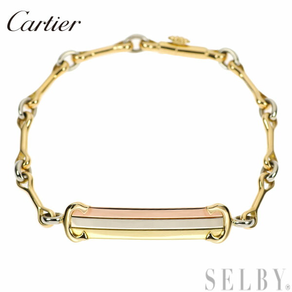 【楽天市場】【中古】 カルティエ K18YG/WG/PG ブレスレット 2C SELBY 送料サービス Cartier：SELBY