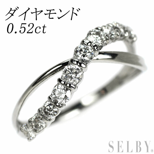【楽天市場】【中古】 Pt900 ダイヤモンド リング 0.52ct SELBY 送料サービス：SELBY
