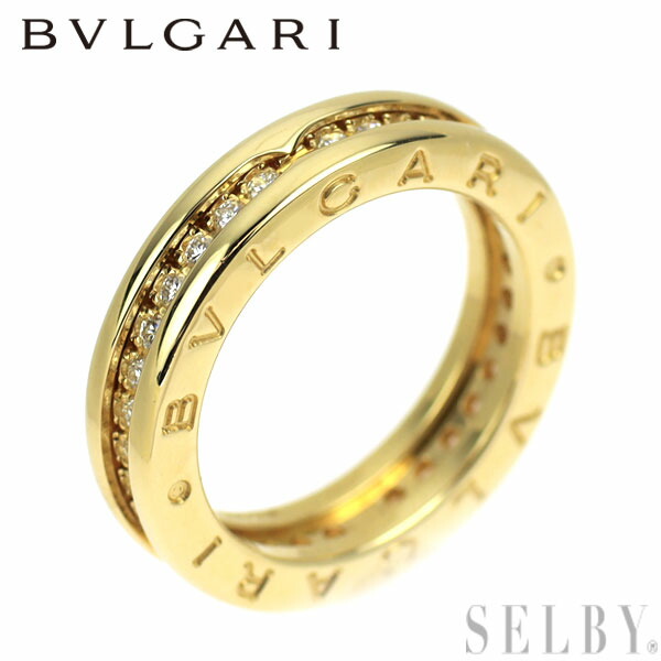 【楽天市場】【中古】 ブルガリ K18YG ダイヤモンド リング B.ZERO1 51号 SELBY 送料サービス BVLGARI：SELBY