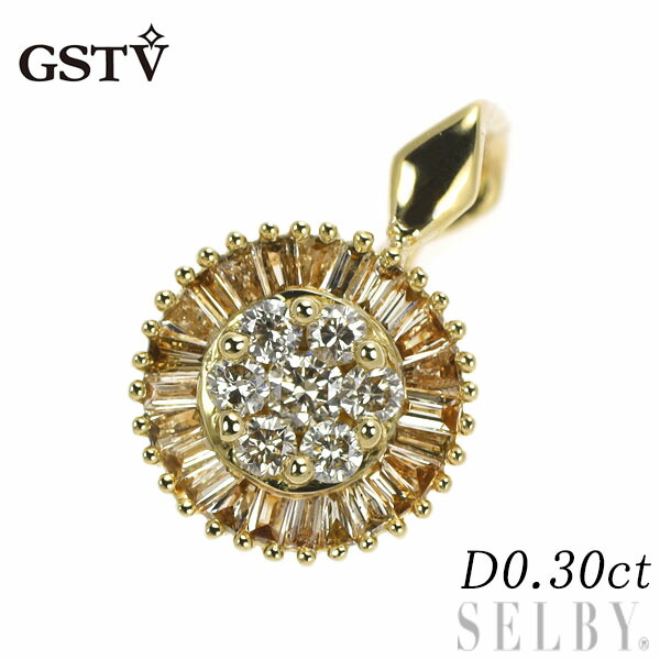 【楽天市場】【中古】 GSTV K18YG ダイヤモンド ペンダントトップ 0.30ct SELBY 送料サービス：SELBY