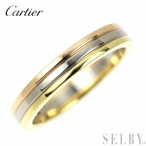 【楽天市場】【中古】 カルティエ K18YG/WG/PG リング ヴァンドーム 51号 SELBY 送料サービス Cartier：SELBY
