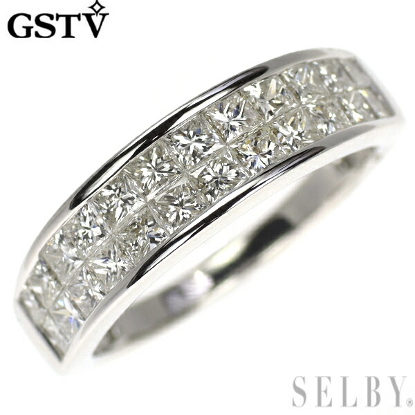 【楽天市場】【中古】 GSTV K18WG ダイヤモンド リング ミステリーセッティング SELBY 送料サービス：SELBY