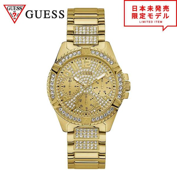 【楽天市場】GUESS ゲス 最安値 レディース 腕時計 リストウォッチ W1156L2 ゴールド 海外限定 時計 日本未発売 当店1年保証 ...