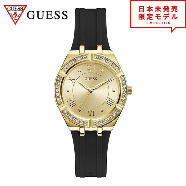 【楽天市場】GUESS ゲス 最安値 レディース 腕時計 リストウォッチ GW0034L1 ブラック/シャンパンゴールド 海外限定 時計 日本 ...