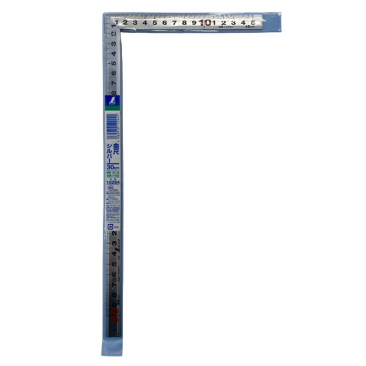 【楽天市場】シンワ測定 #10294 曲尺角厚 シルバー 30cm 表裏同目 JIS 【代引き不可】 【沖縄・離島配送不可】：Smart normal