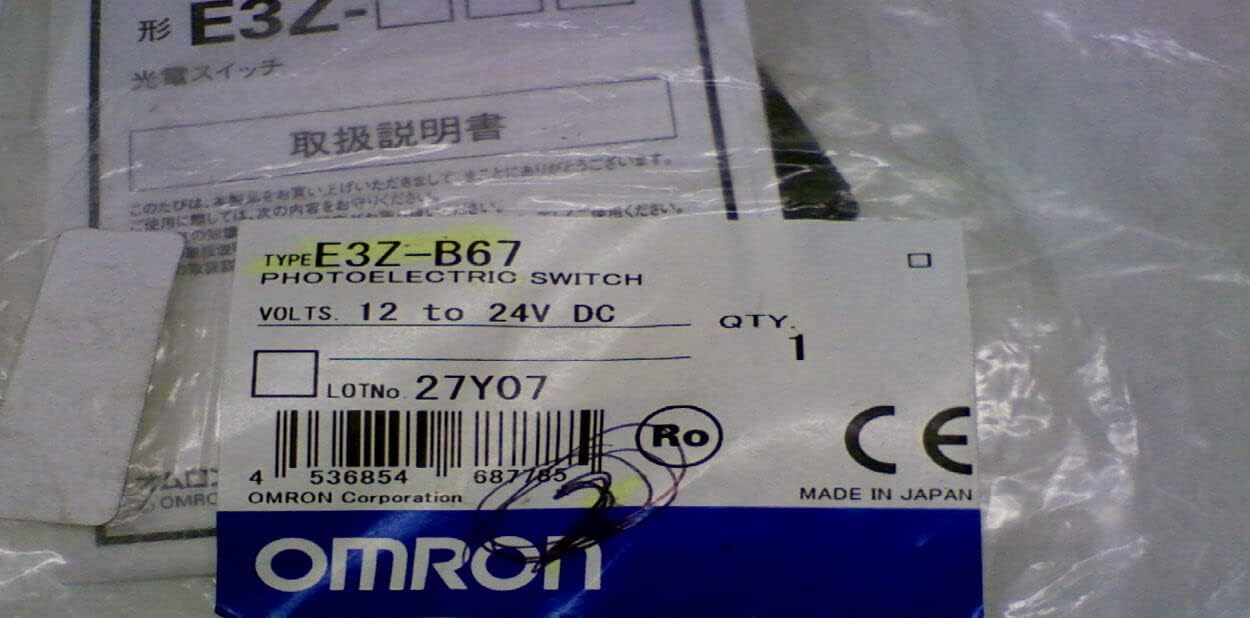 【楽天市場】【新品 適格請求書 送料無料】オムロン E3Z-B67 近接スイッチ 反射光学センサー 6ヶ月保証：スマホアート