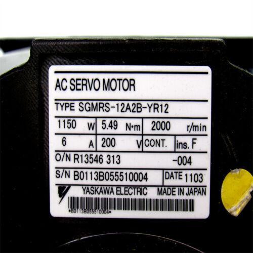 【楽天市場】【新品★適格請求書★税込★送料無料】YASKAWA Servo Motor SGMRS-12A2B-YR11 【6ヶ月保証】：スマホアート