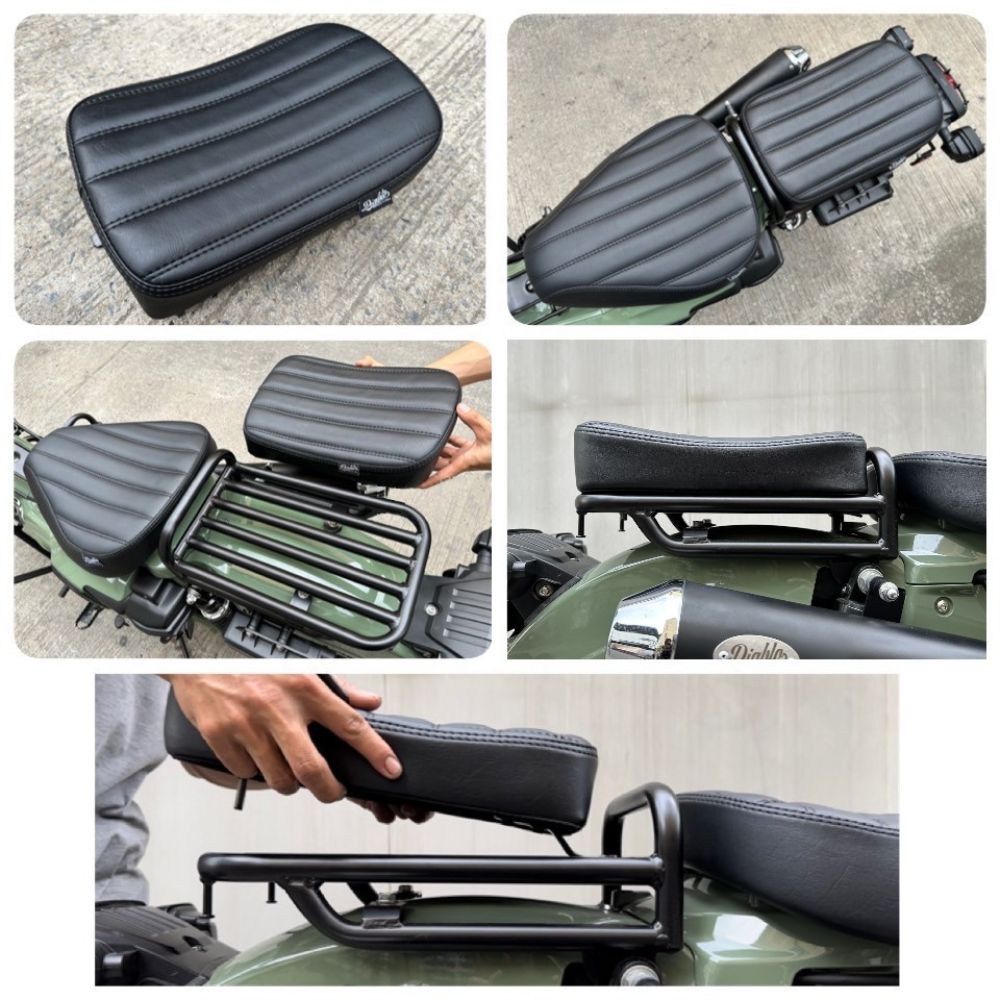 【楽天市場】ホンダ ハンターカブ CT125パッセンジャーシート [CT17,CT73専用] CT76/Diablo Custom Works ...