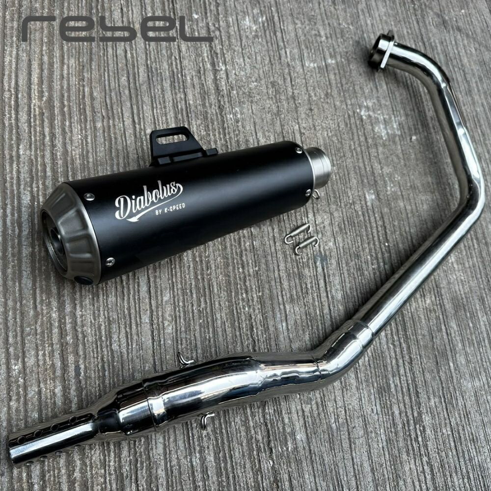 【楽天市場】ホンダ レブル250 マフラー RB0179/Diabolus by K-SPEED （旧Diablo Custom Works ...
