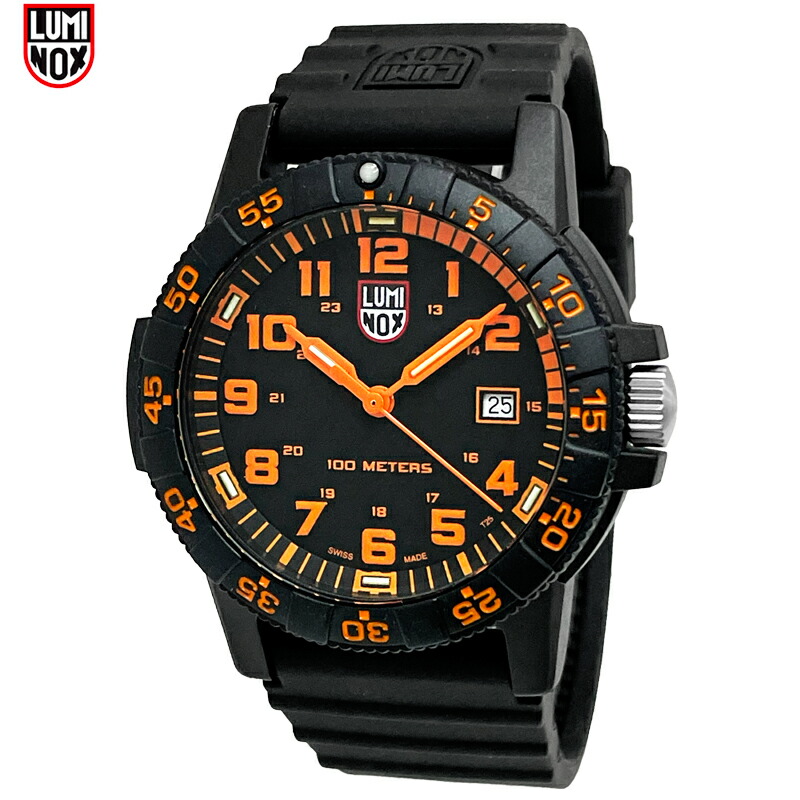 【楽天市場】LUMINOX ルミノックス 新品 腕時計 0329 レザーバック シータートル ジャイアント T25表記 44mm スイス製 ...
