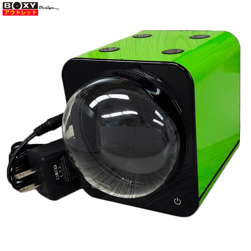 【楽天市場】アウトレット！ BOXY Design ボクシー デザイン FBWF-GR グリーン アダプターあり ファンシー ブリック ワインダー ウォッチワインダーメンズ 送料無料：スマートタイム