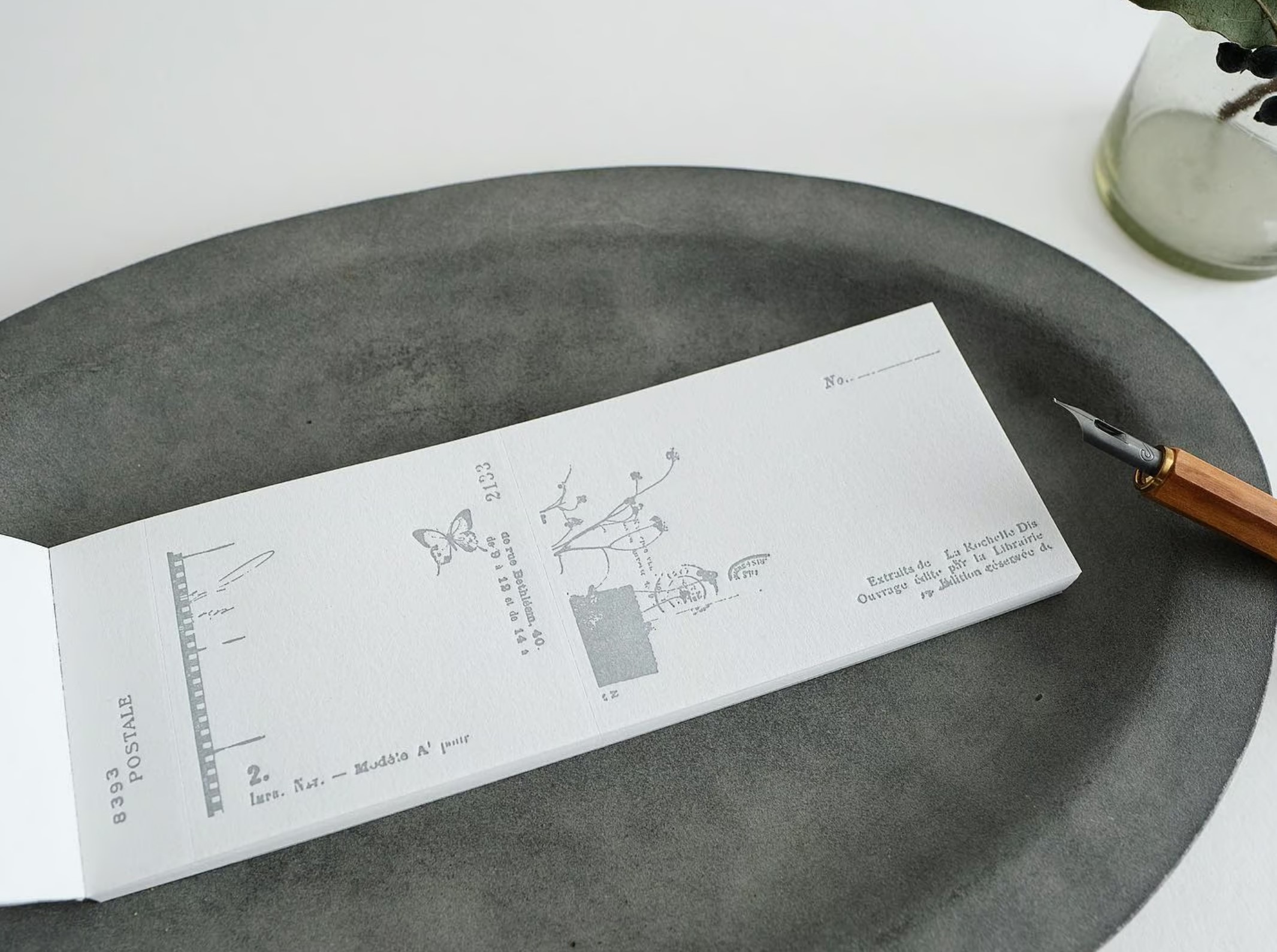 【楽天市場】ヨハク 活版のメモ帳 M-134 nostalgy grey YOHAKUMEMO ヨハクメモ帳：SmartZakka