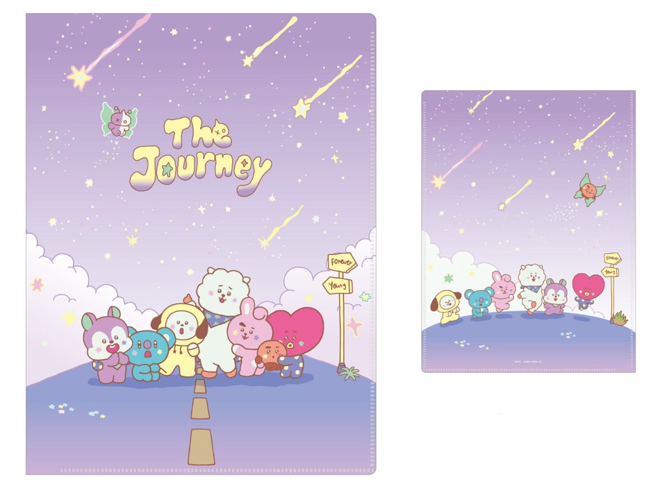 【楽天市場】BT21 クリアファイル 10ポケットクリアファイル kmo_226719 クリアファイル KAMIOJAPAN カミオジャパン ...