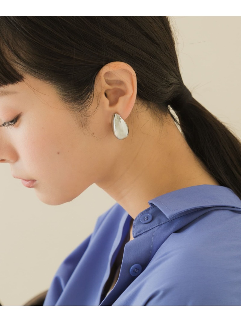 【楽天市場】【SALE／50%OFF】メタルプックリボリュームイヤリング SMELLY スメリー アクセサリー・腕時計 イヤリング・イヤーカフ ...