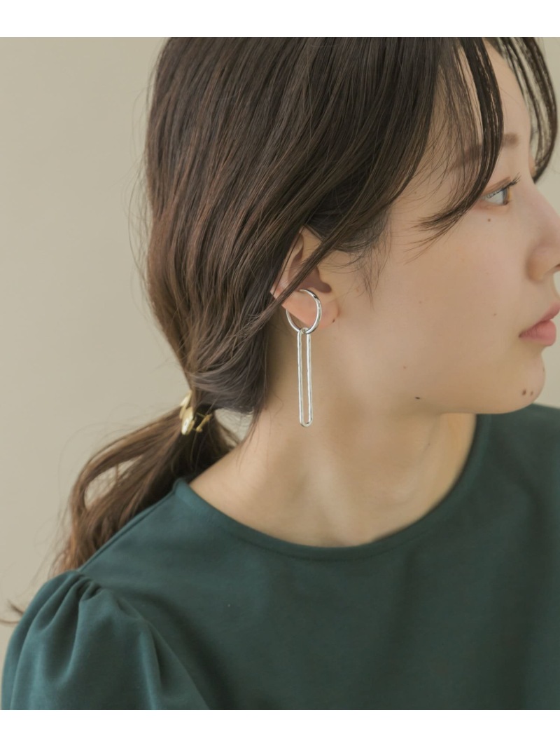 【楽天市場】【SALE／50%OFF】バーサークルスウィング2WAYイヤカフ SMELLY スメリー アクセサリー・腕時計 イヤリング・イヤー ...