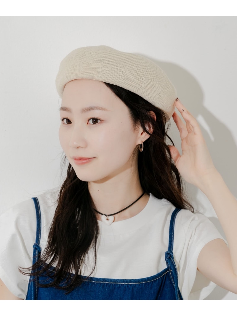 【楽天市場】リネンミックスベレー SMELLY スメリー 帽子 ハンチング・ベレー帽 ベージュ ブラック[Rakuten Fashion ...