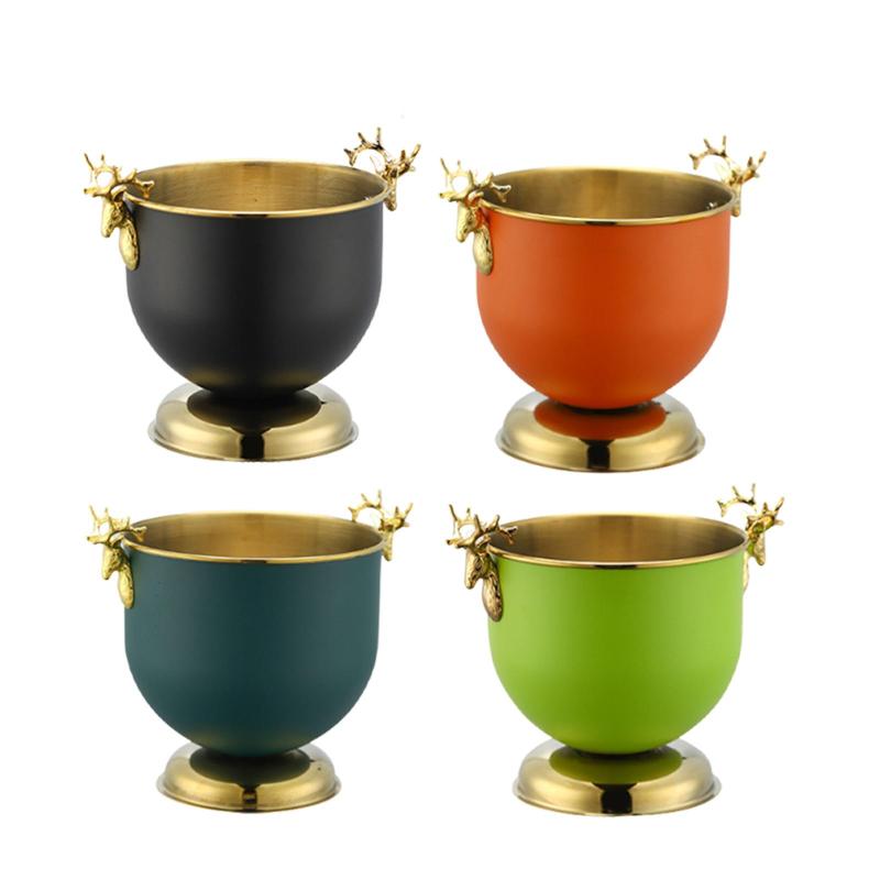 【楽天市場】ラウンドアイスバケツ多機能ワインバケツ飲料チラー飲料ビンワイン冷却バケツクラブホームホリデーデコレーション用：すまいる・きゃりあ