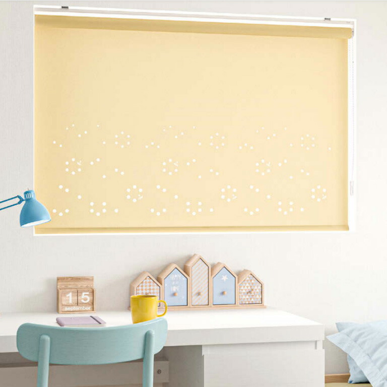 【楽天市場】【追加オプション】 レーザーカット TOSO ロールスクリーン TYPE413 下部柄 ハニカム マイテックシーズ 切り抜いた穴から光が差し込む デザインカット リビング 居間 ...