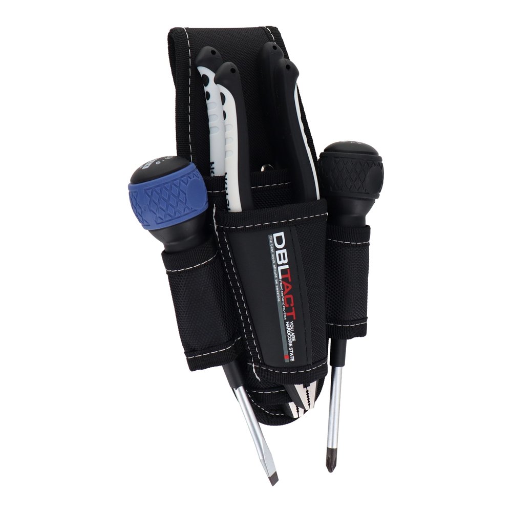 【楽天市場】DBLTACT 三共コーポレーション DT-TS-04-BK ペンチサック2段ドライバー差し DTTS04BK 【581734】：スマイル本舗 楽天市場店