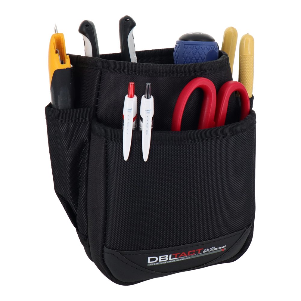 【楽天市場】DBLTACT 三共コーポレーション DT-02S-BK 2段腰袋 ブラック DT02SBK 【581807】：スマイル本舗 楽天市場店