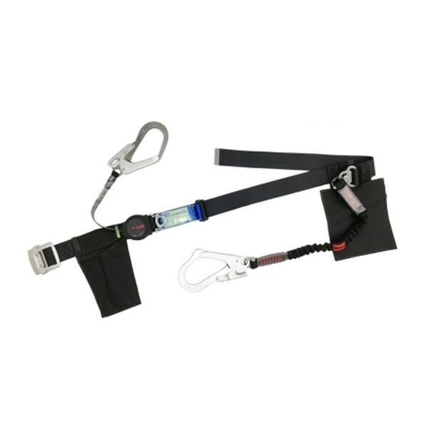 【楽天市場】【送料無料】新規格 藤井電工 TB-ORL-2-593-NV-BLK-BK-M 2丁掛け ツヨロン ワンハンドリトライト 黒 Mサイズ 【542179】：スマイル本舗 楽天市場店