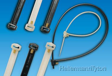 【楽天市場】ヘラマンタイトン KR8/33-W カーベルラップ 黒 耐候 50本入 耐振動：スマイル本舗 楽天市場店