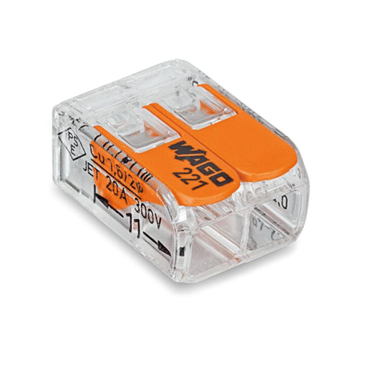 【楽天市場】【在庫あり】ワゴ WAGO WFR-2 100個入/箱 ワンタッチコネクタ 電線コネクタ @：スマイル本舗 楽天市場店