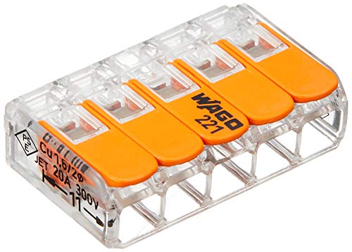 【楽天市場】【在庫あり】ワゴ WAGO WFR-5 25個入/箱 ワンタッチコネクタ 電線コネクタ @：スマイル本舗 楽天市場店