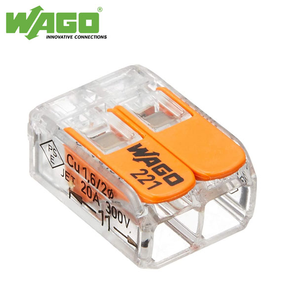 【楽天市場】【在庫あり】ワゴ WAGO WFR-2BP ブリスターパック 10個入/箱 ワンタッチコネクタ 電線コネクタ @：スマイル本舗 楽天市場店