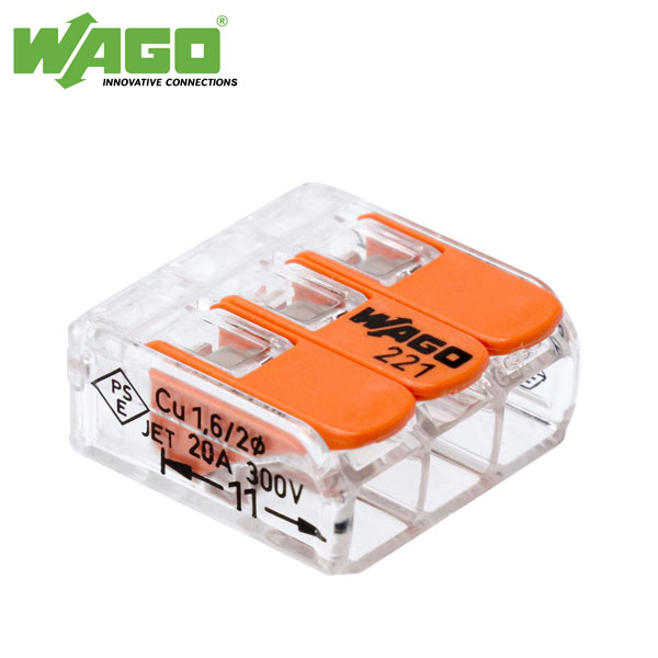 【楽天市場】【在庫あり】ワゴ WAGO WFR-3BP ブリスターパック 8個入/箱 ワンタッチコネクタ 電線コネクタ @：スマイル本舗 楽天市場店