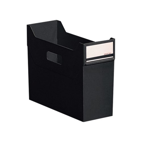 【楽天市場】リヒトラブ スタックボックス ファイルボックス A4 タテ 黒 G1600-24 送料無料：SmileMix