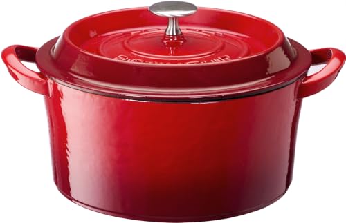 【楽天市場】イシガキ産業 両手鍋 鉄鋳物 ボン・ボネール ココット ガス火 IH 兼用 レッド 18cm 送料無料：SmileMix