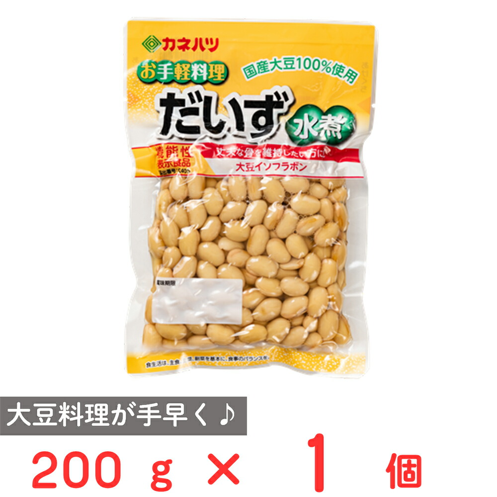 【楽天市場】カネハツ食品 だいず水煮 200g：Smile Spoon 楽天市場店