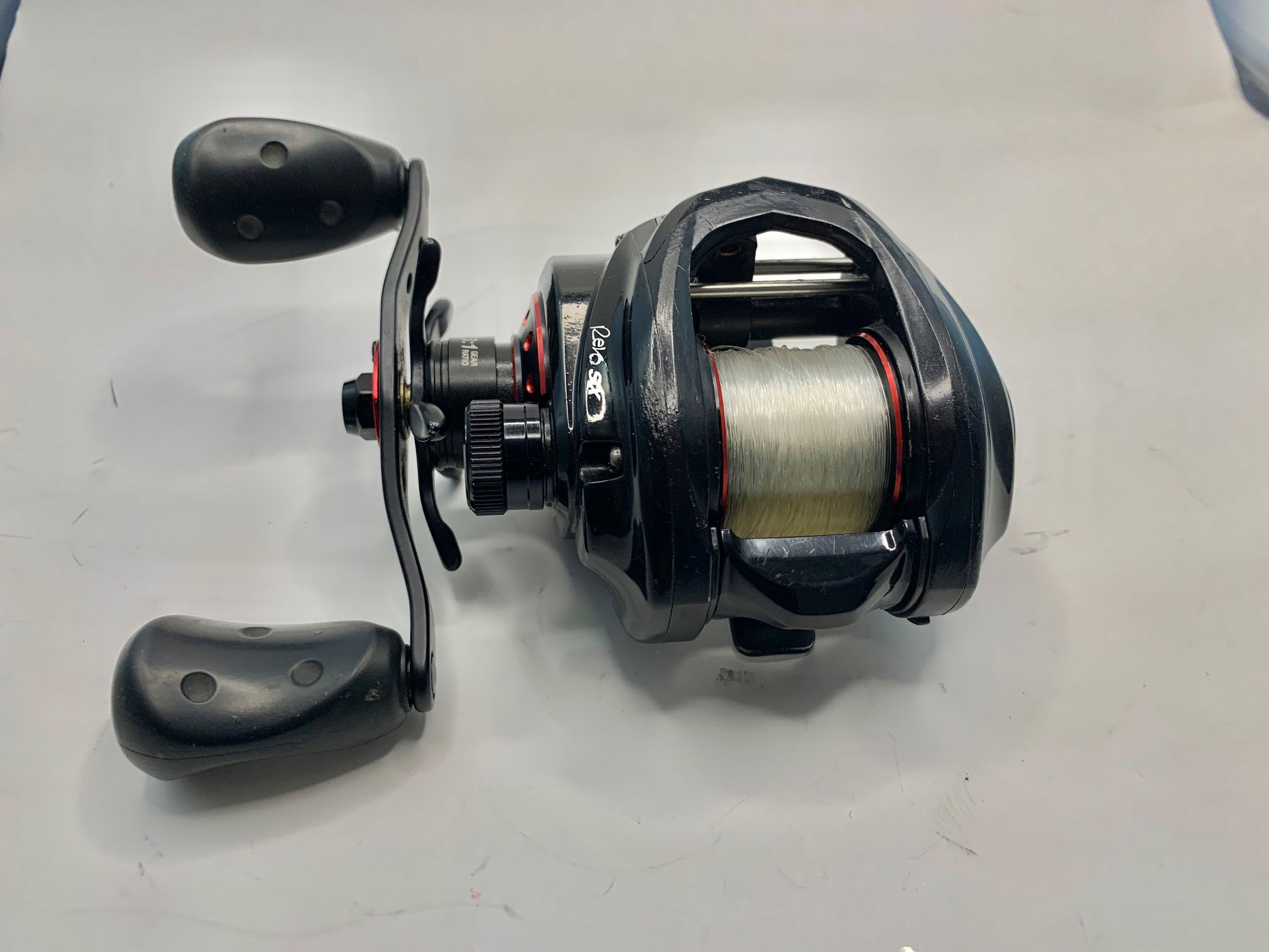 【楽天市場】【中古】アブガルシア レボ SX 7.3:1 左ハンドル 釣り ベイトリール リール ライン付き 海水 淡水 釣具：SMZフィッシング