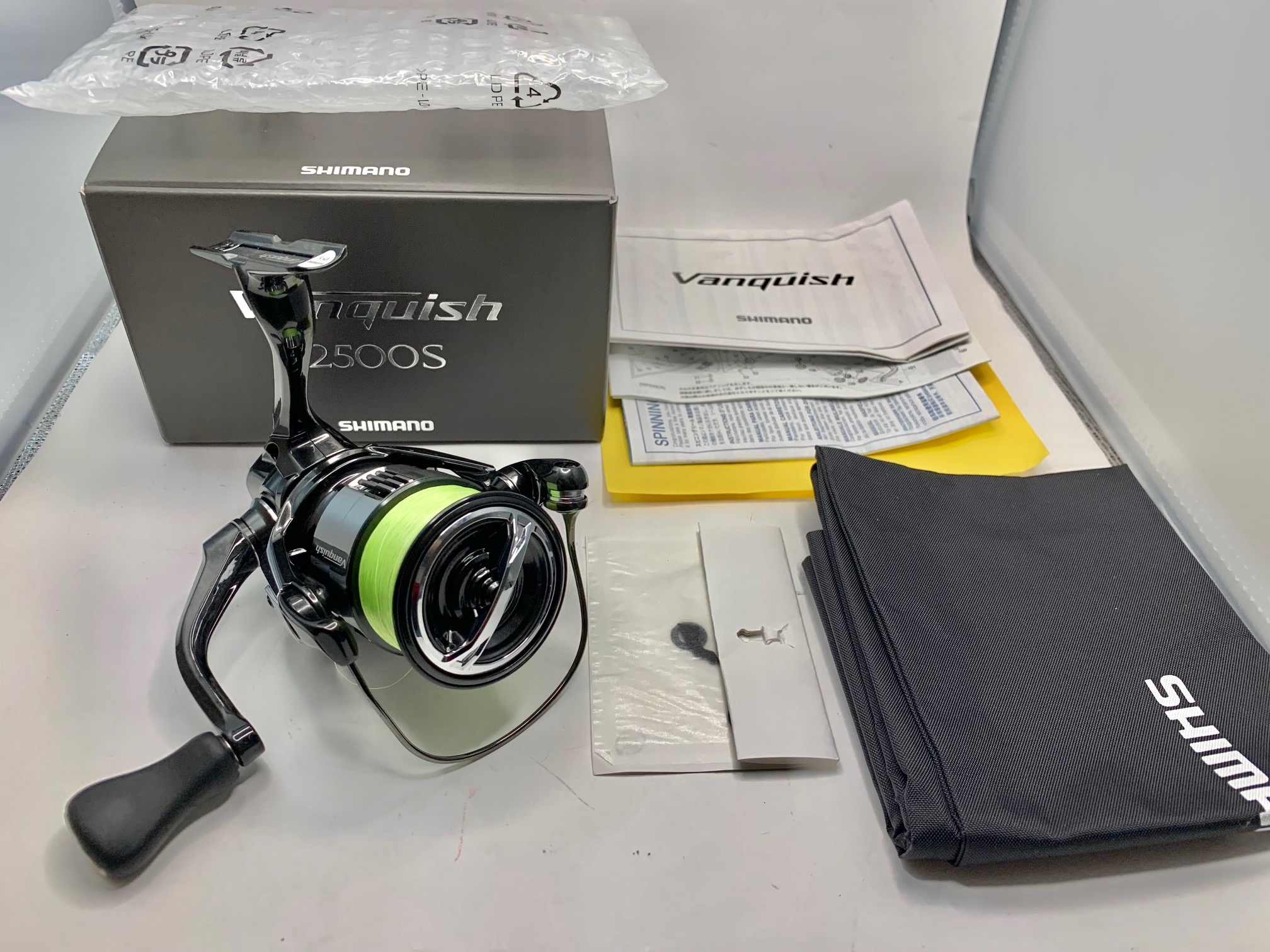 【楽天市場】【中古】 シマノ 23 ヴァンキッシュ Vanquish 2500S 釣り スピニングリール リール 海水 淡水 ライン付き ...